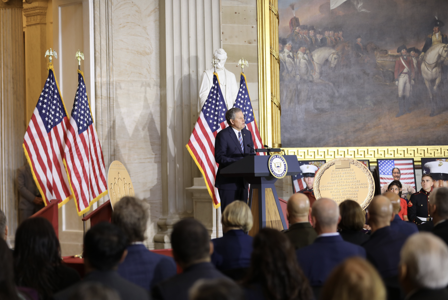 Daines Joins House and Senate Leadership in Presenting Congressional ...