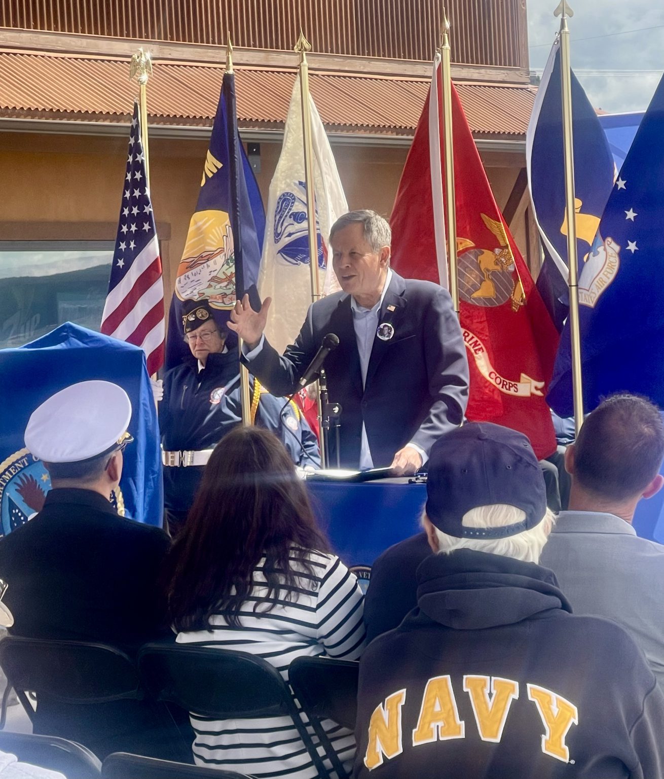 Daines Honors Montanan Charlie Dowd at Butte VA Clinic Renaming ...