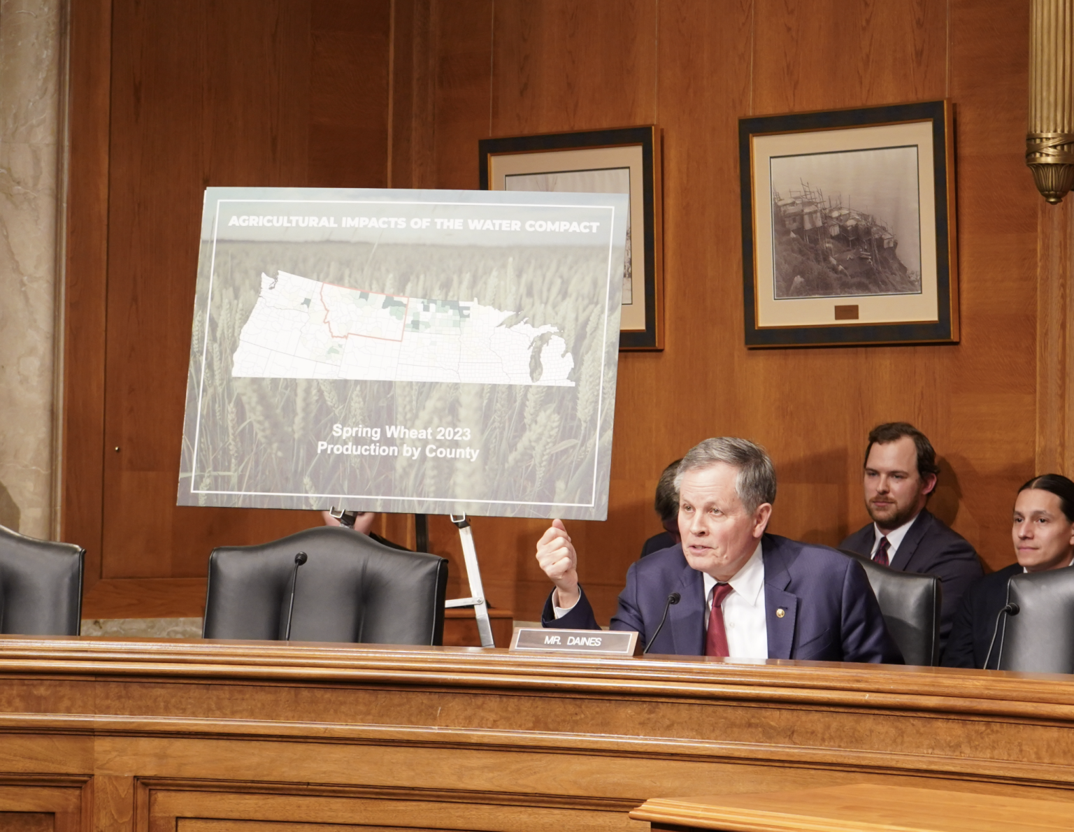 Daines in Senate Indian Affairs Committee: Complete the Fort Belknap ...