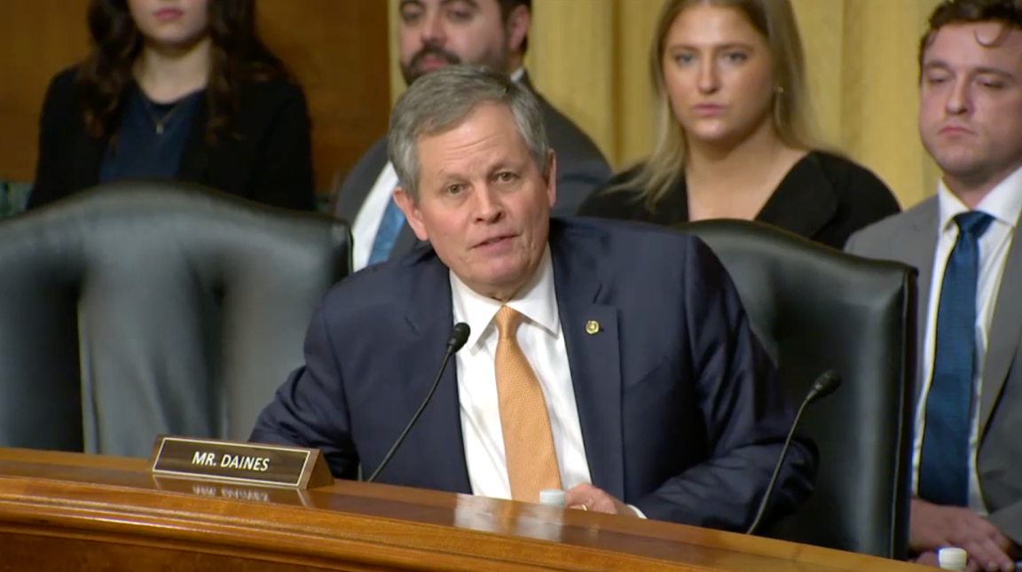 Daines and Bessent in Senate Finance Committee: Working Families Tax ...